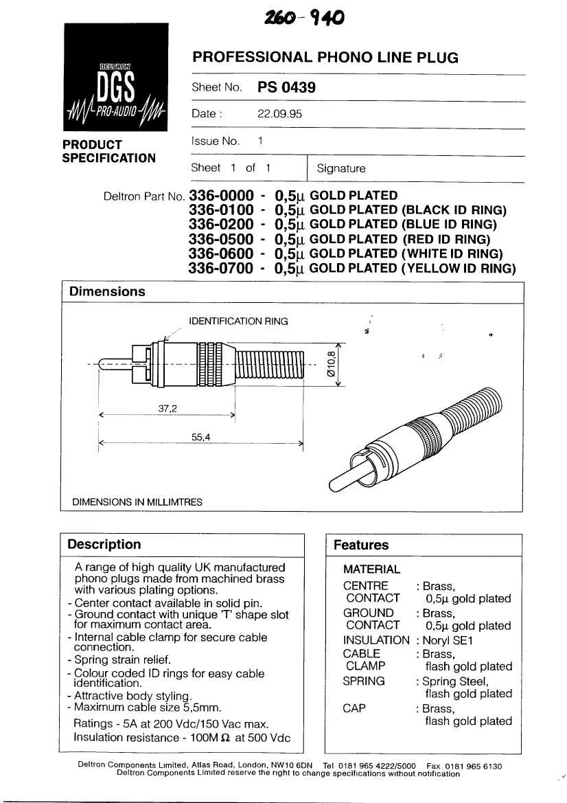 336-0000-01 Datasheet_PDF文件下载_芯片资料查询_维库电子市场网