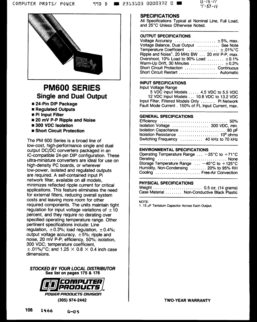 PM643 Datasheet_PDF文件下载_芯片资料查询_维库电子市场网
