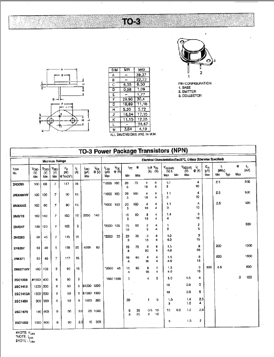 2N4347 Datasheet_PDF文件下载_芯片资料查询_维库电子市场网
