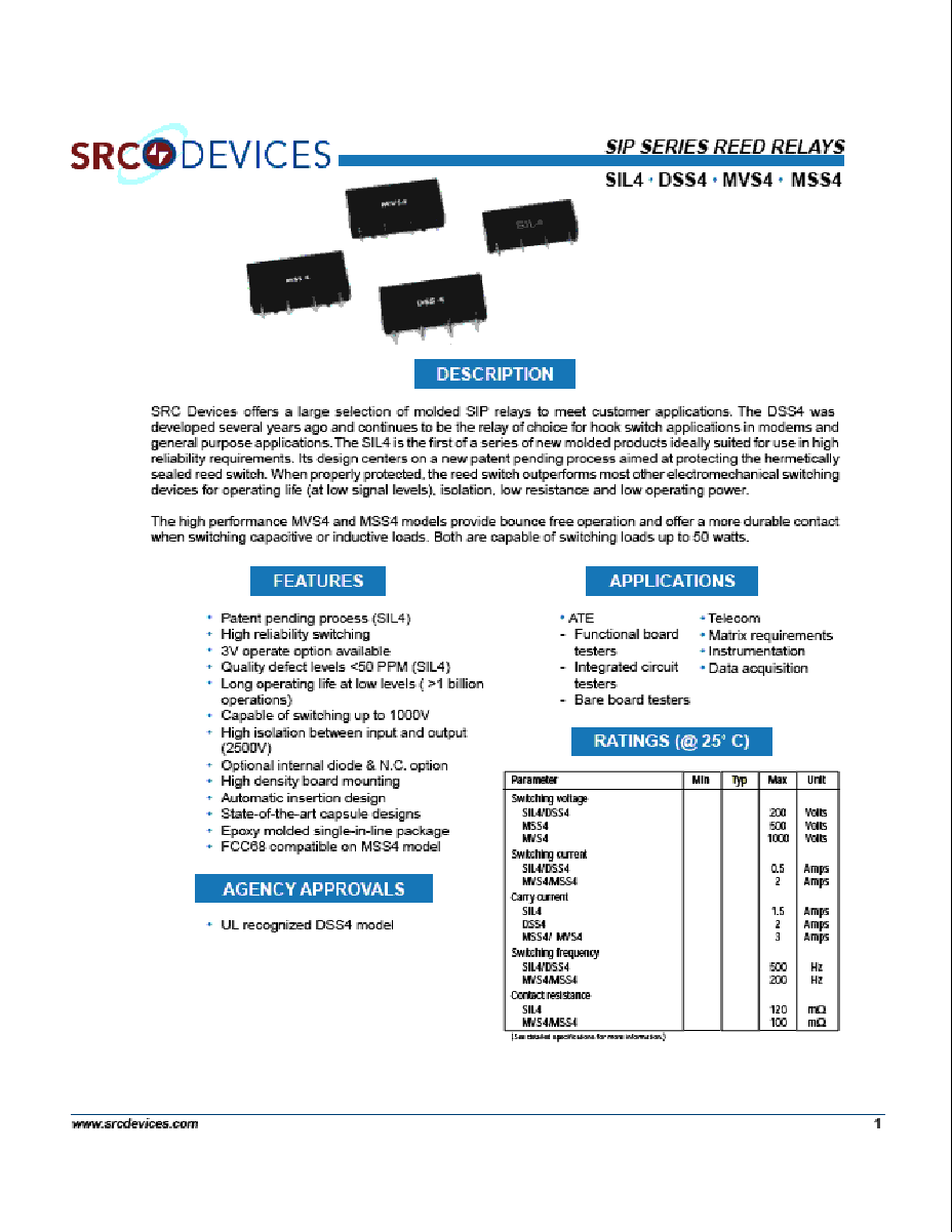 MSS4 Datasheet_PDF文件下载_芯片资料查询_维库电子市场网