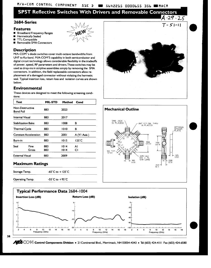 2684-100400 Datasheet_PDF文件下载_芯片资料查询_维库电子市场网