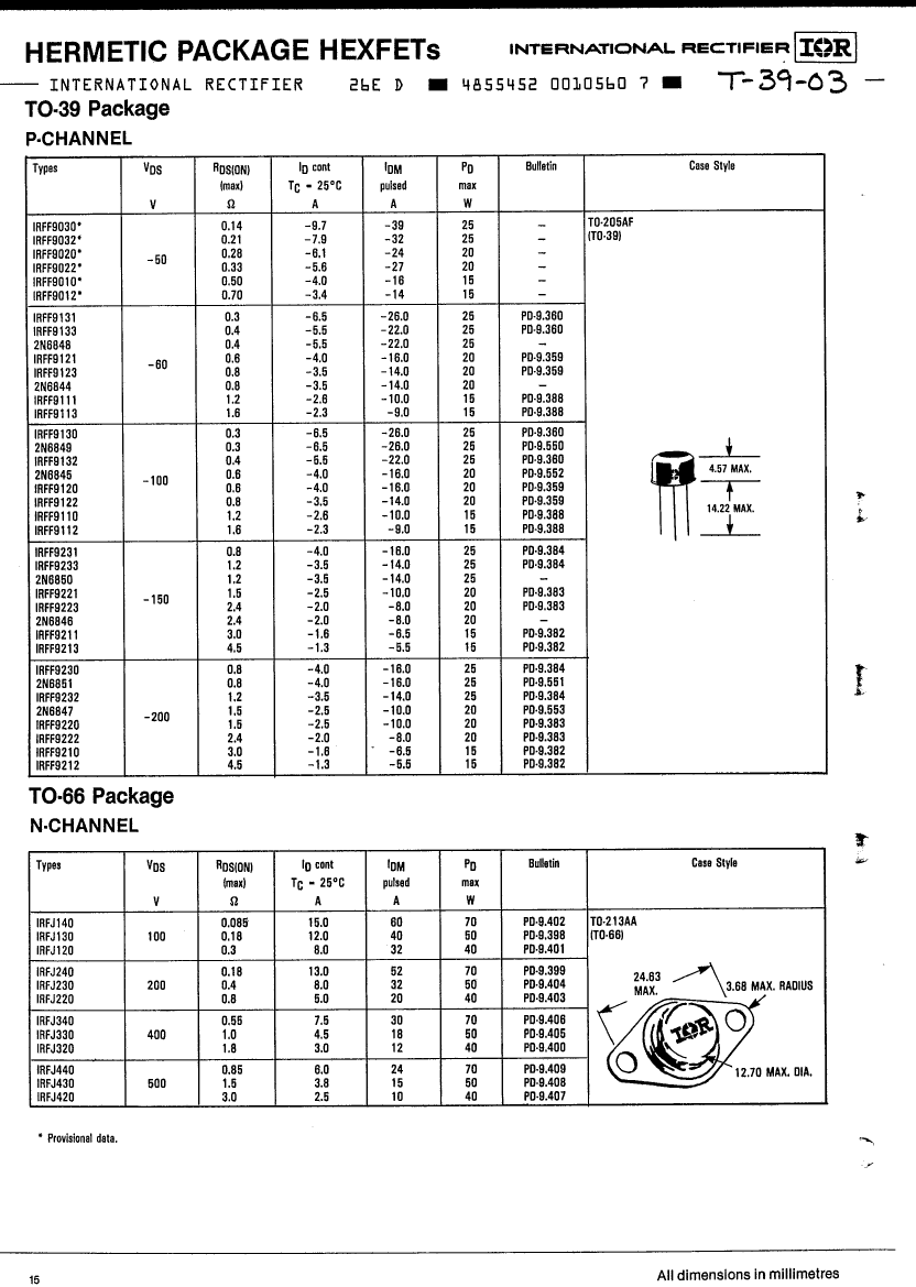 2N6846 Datasheet_PDF文件下载_芯片资料查询_维库电子市场网