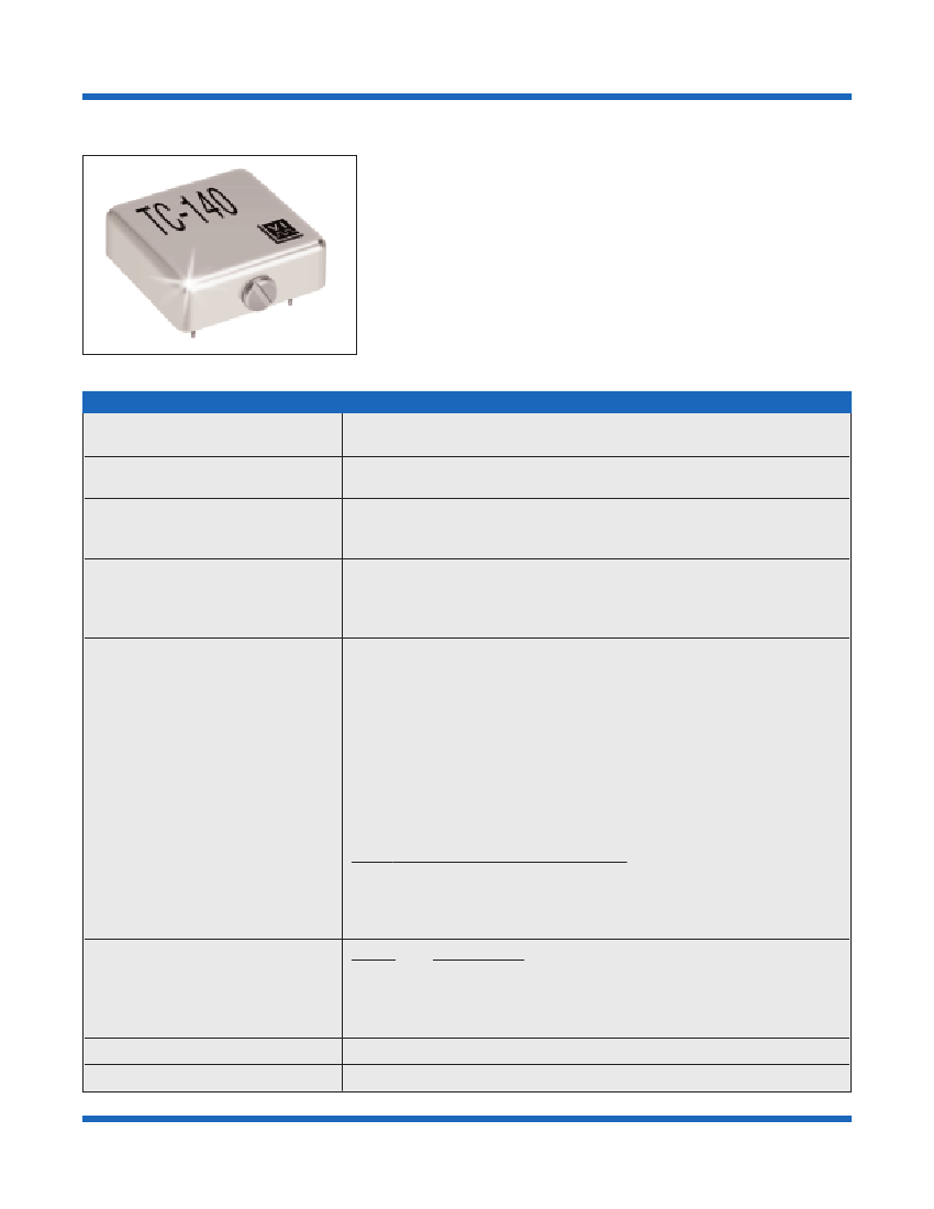 TC-140-BBC-ST3 Datasheet_PDF文件下载_芯片资料查询_维库电子市场网