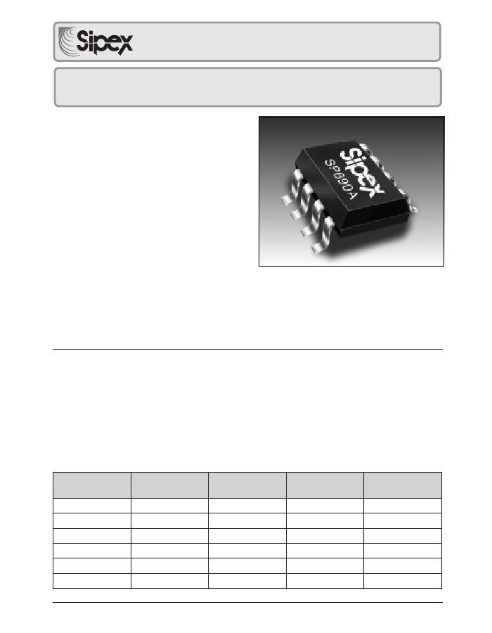 SP692ACP Datasheet_PDF文件下载_芯片资料查询_维库电子市场网