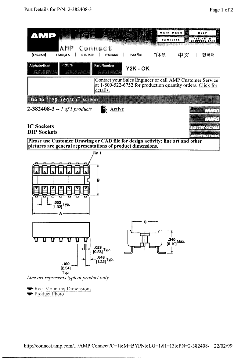 2-382408-3 Datasheet_PDF文件下载_芯片资料查询_维库电子市场网