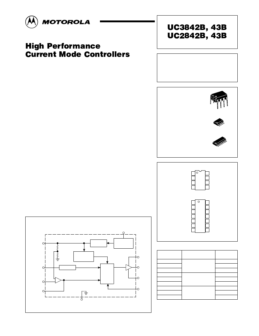UC3843BN Datasheet_PDF文件下载_芯片资料查询_维库电子市场网