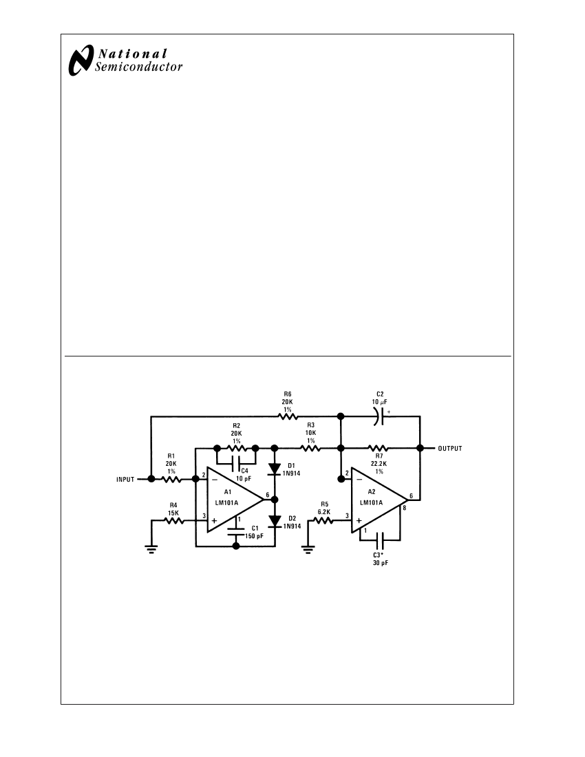 LM301A Datasheet_PDF文件下载_芯片资料查询_维库电子市场网