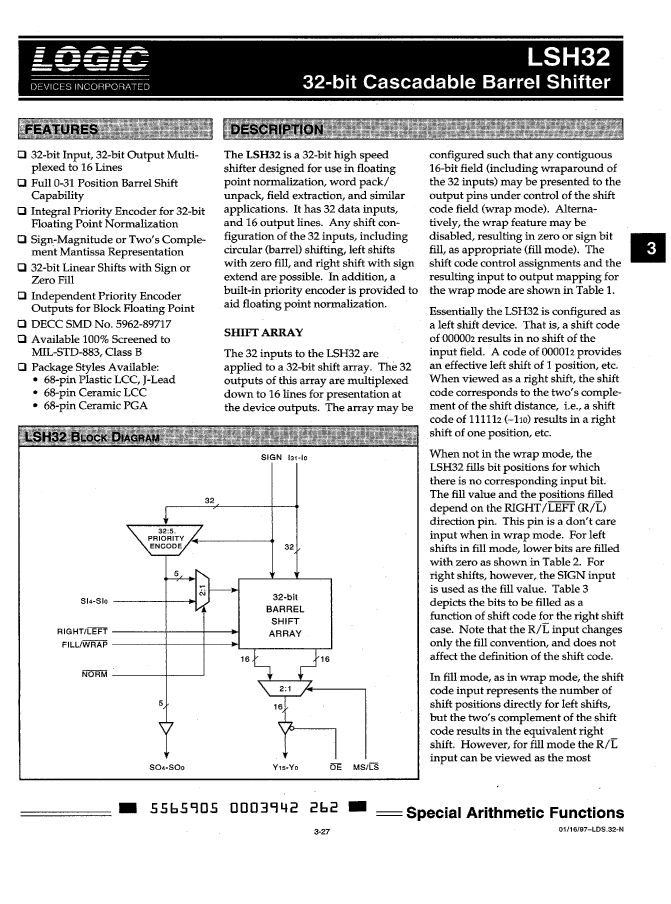LSH32GM50 Datasheet_PDF文件下载_芯片资料查询_维库电子市场网