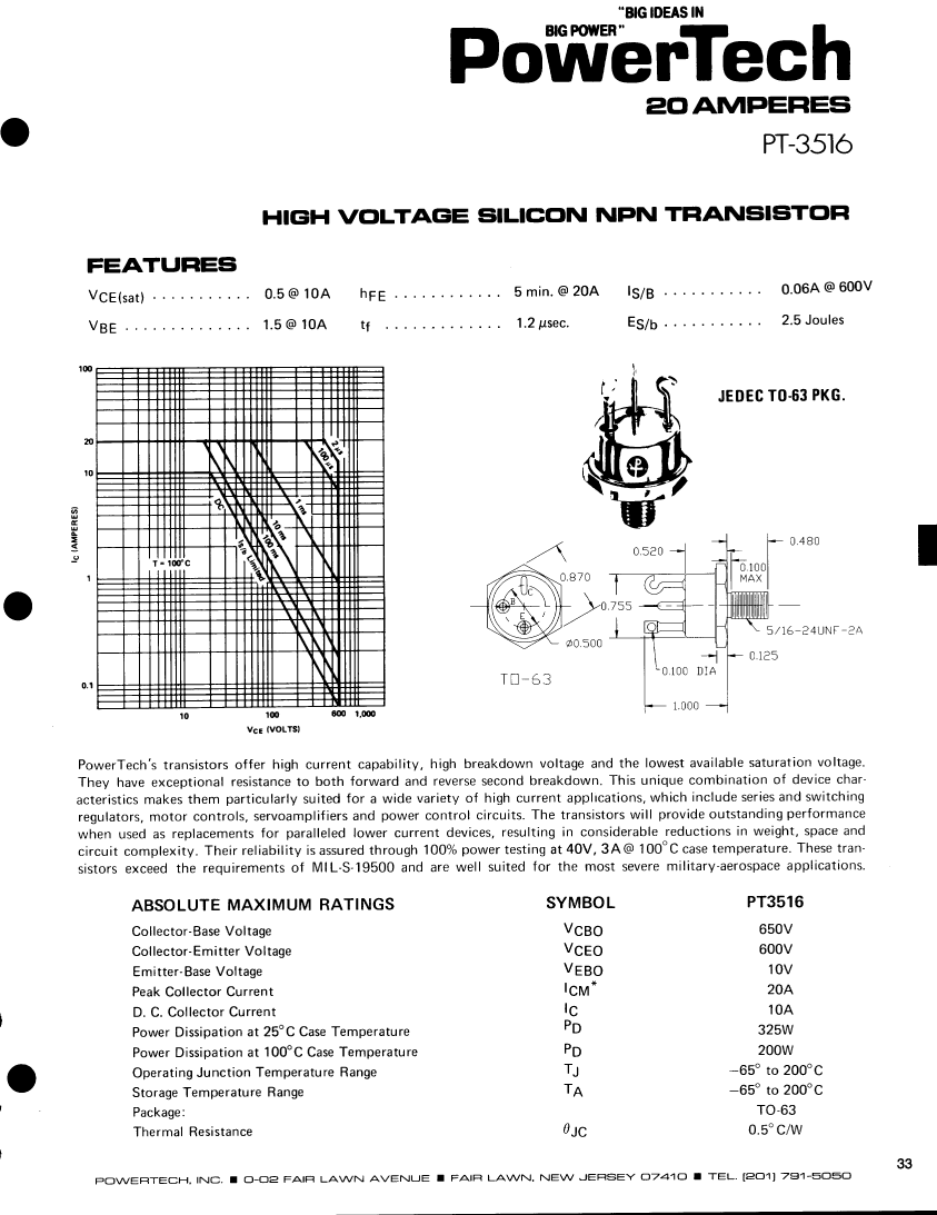 PT-3516 Datasheet_PDF文件下载_芯片资料查询_维库电子市场网