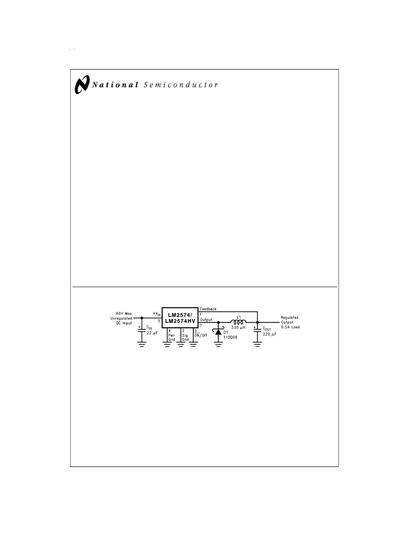 LM2574N-15 Datasheet_PDF文件下载_芯片资料查询_维库电子市场网