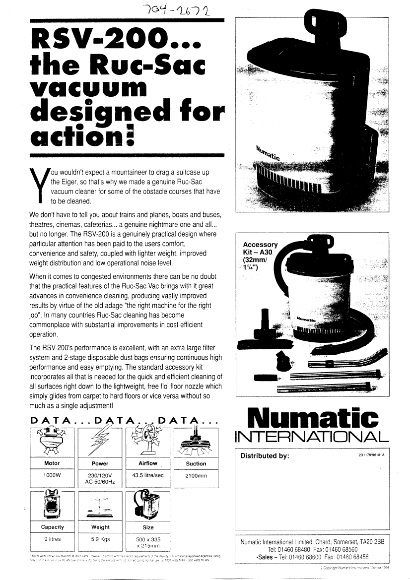 RSV-200 Datasheet_PDF文件下载_芯片资料查询_维库电子市场网